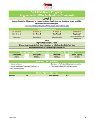 Sna certificate guidejune2015a | PDF