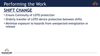 SnackCraft LOTO Authorized Training.pptx