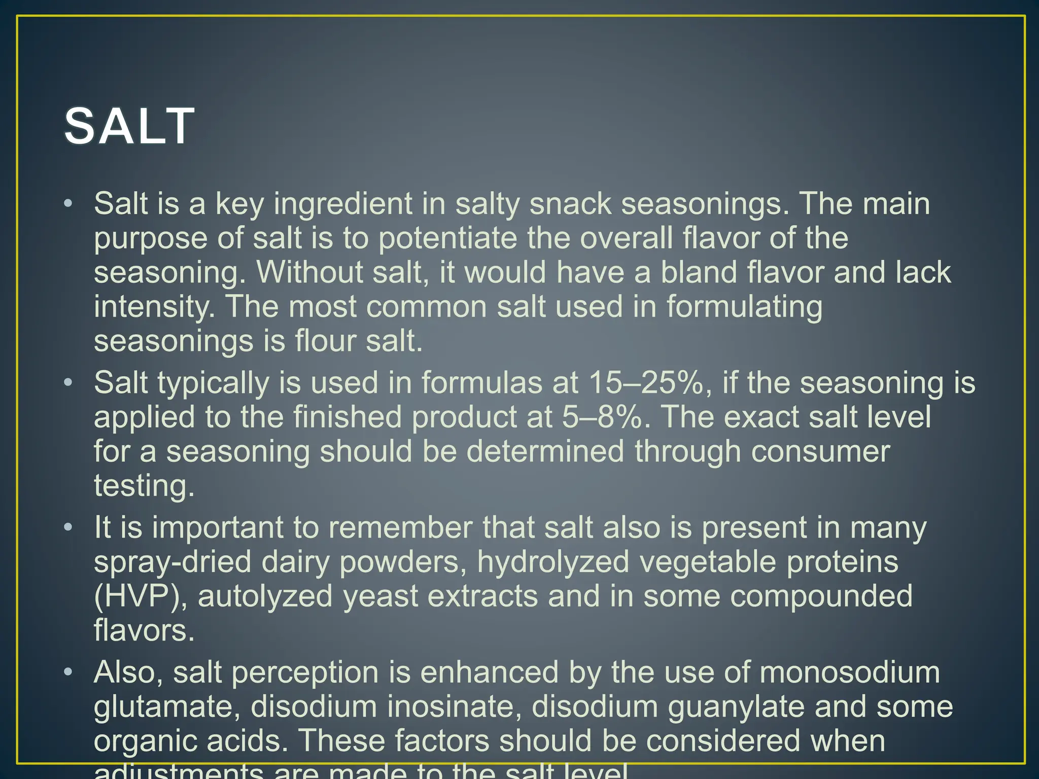 Snack Food Seasonings and Its Importance.pptx