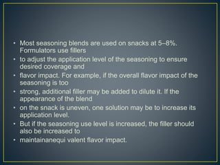 Snack Food Seasonings and Its Importance.pptx
