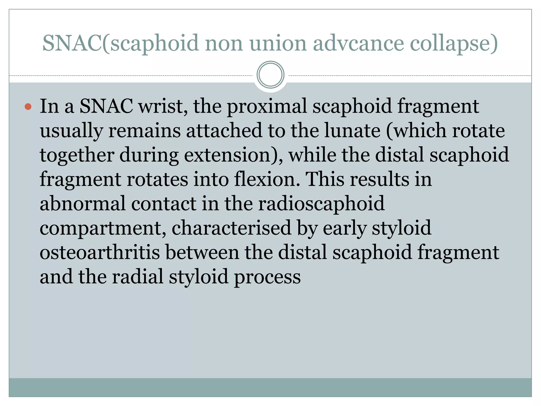 SLAC & SNAC WRIST | PPTX