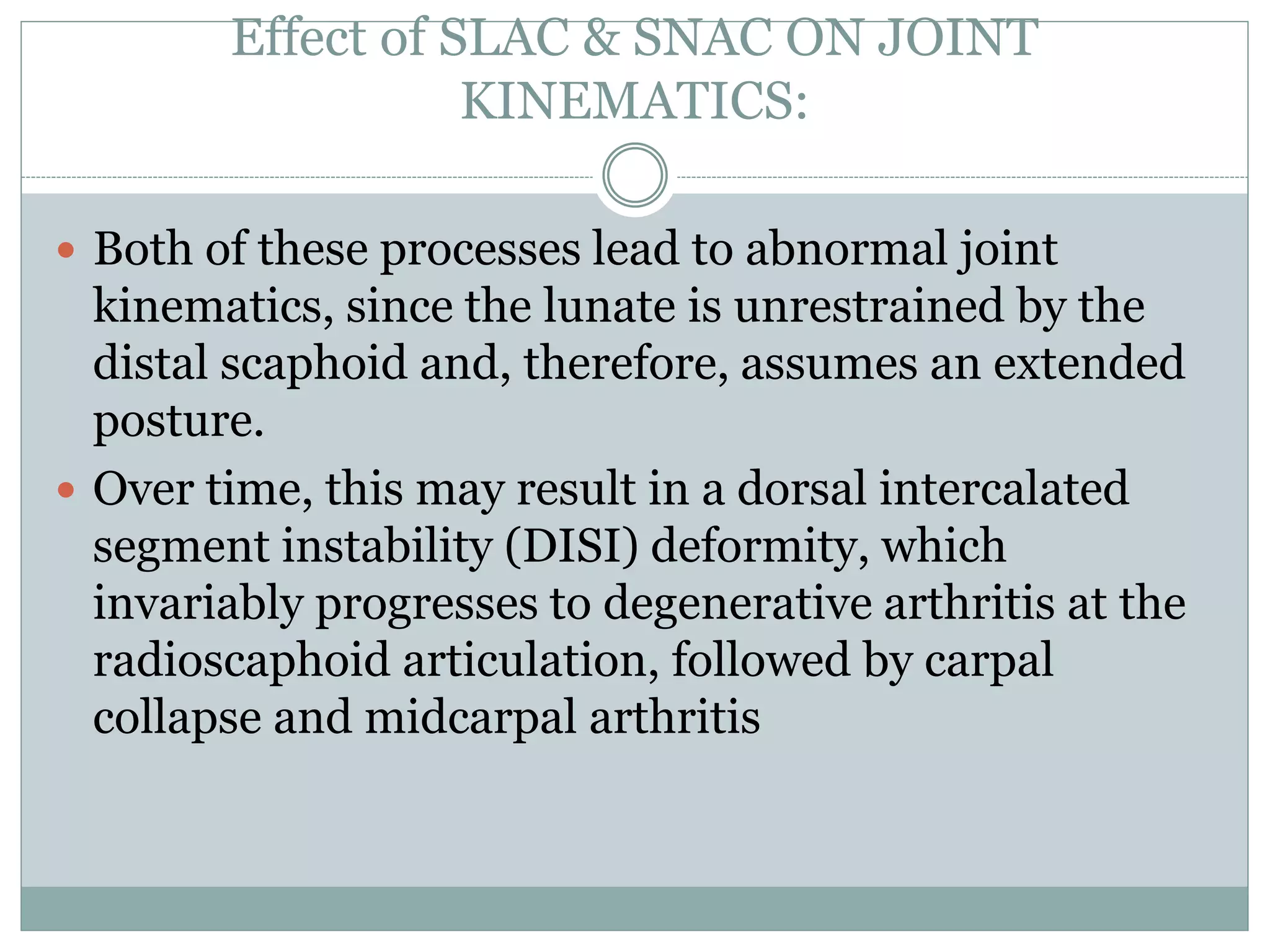 SLAC & SNAC WRIST | PPTX