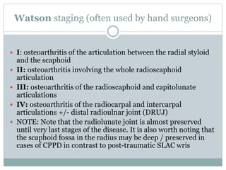 SLAC & SNAC WRIST | PPTX