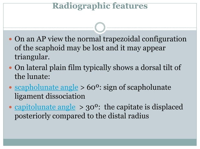 SLAC & SNAC WRIST | PPT