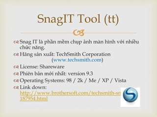 Snagit nguyen vandung | PPT