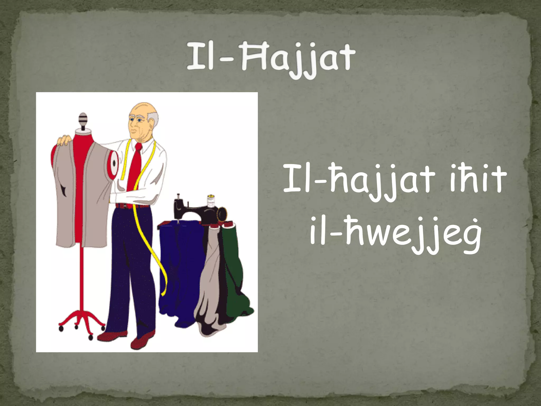 Snajja’ u xogħlijiet tradizzjonali | PPT