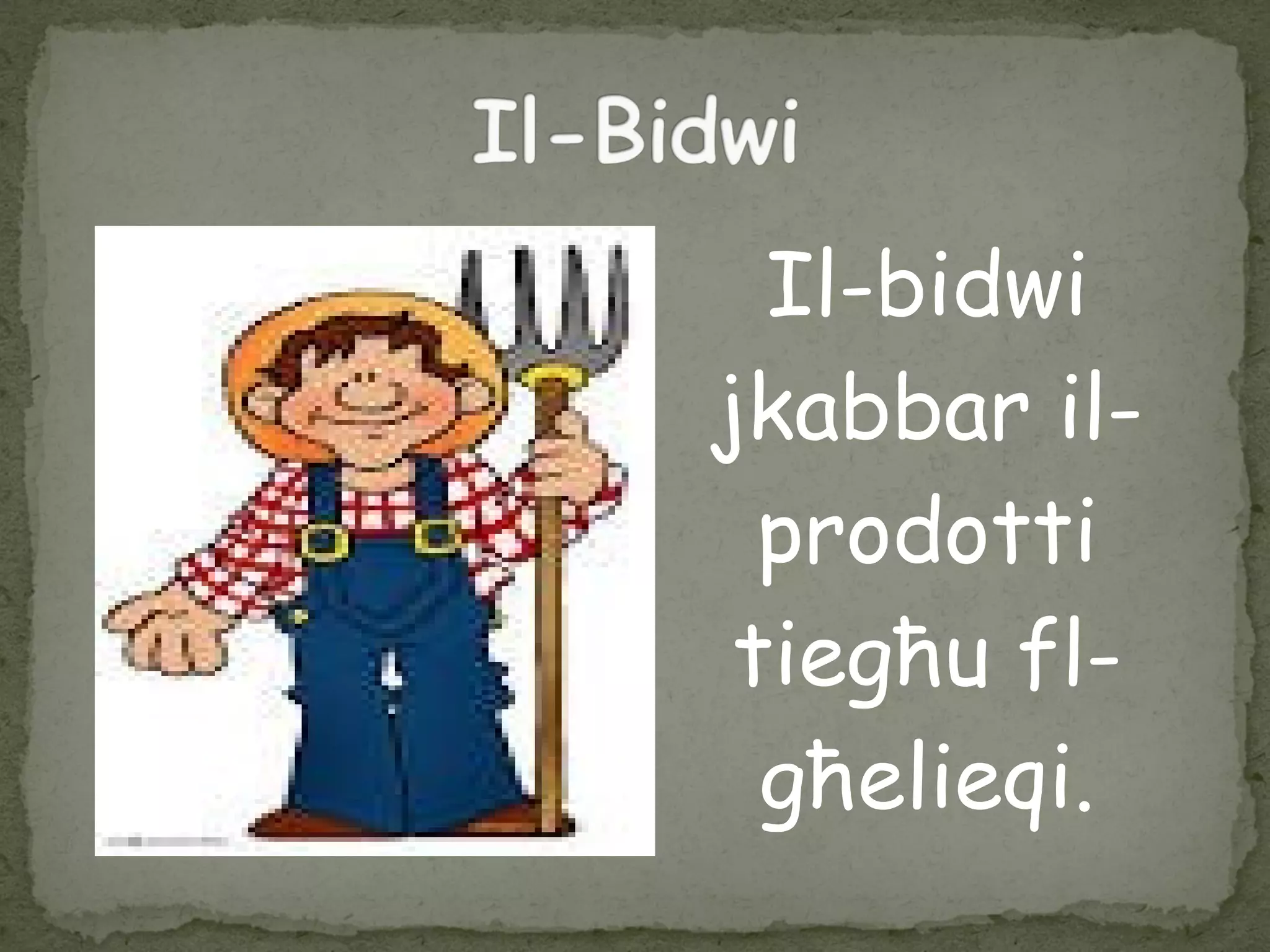 Snajja’ u xogħlijiet tradizzjonali | PPT