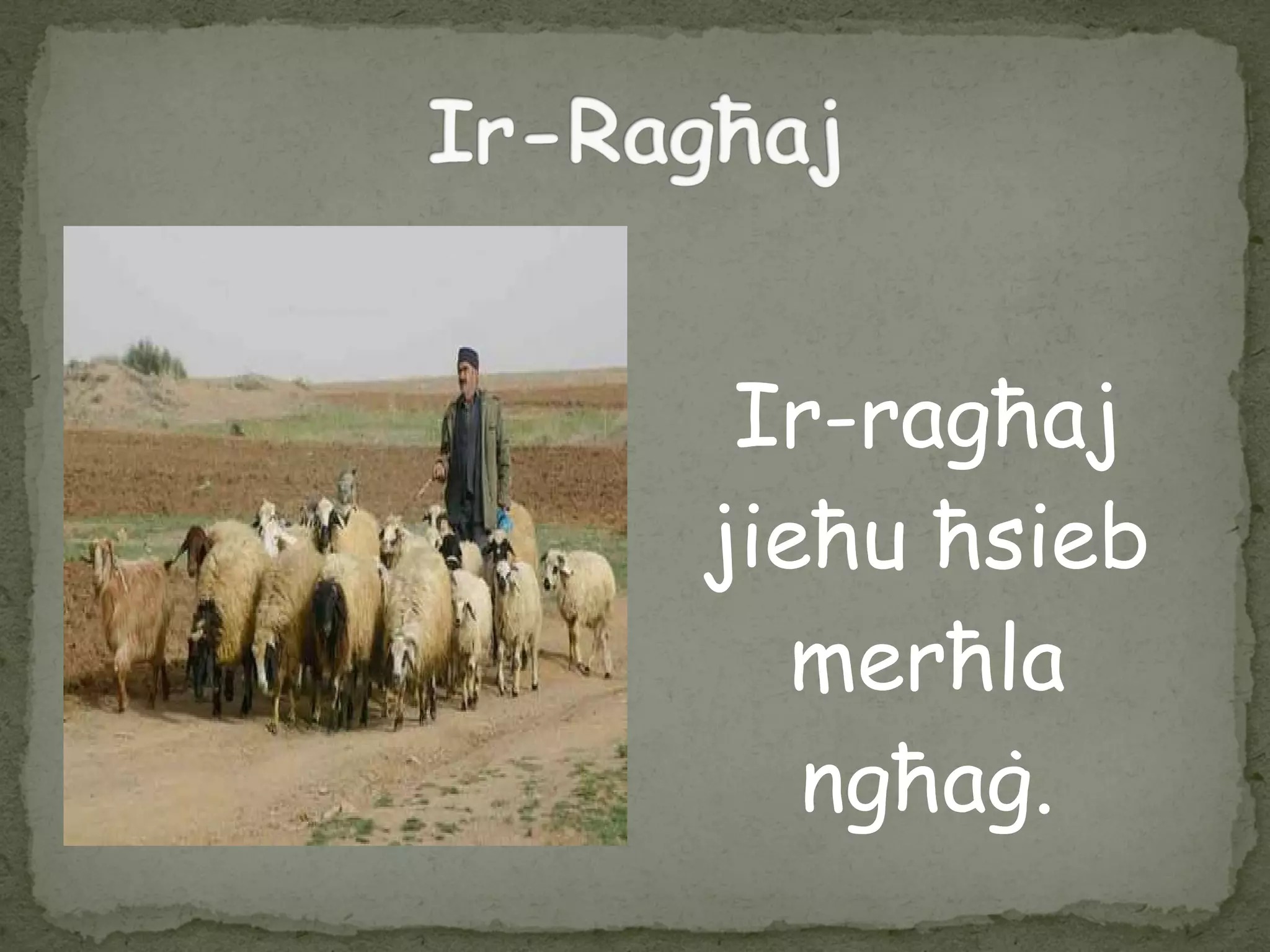 Snajja’ u xogħlijiet tradizzjonali | PPT