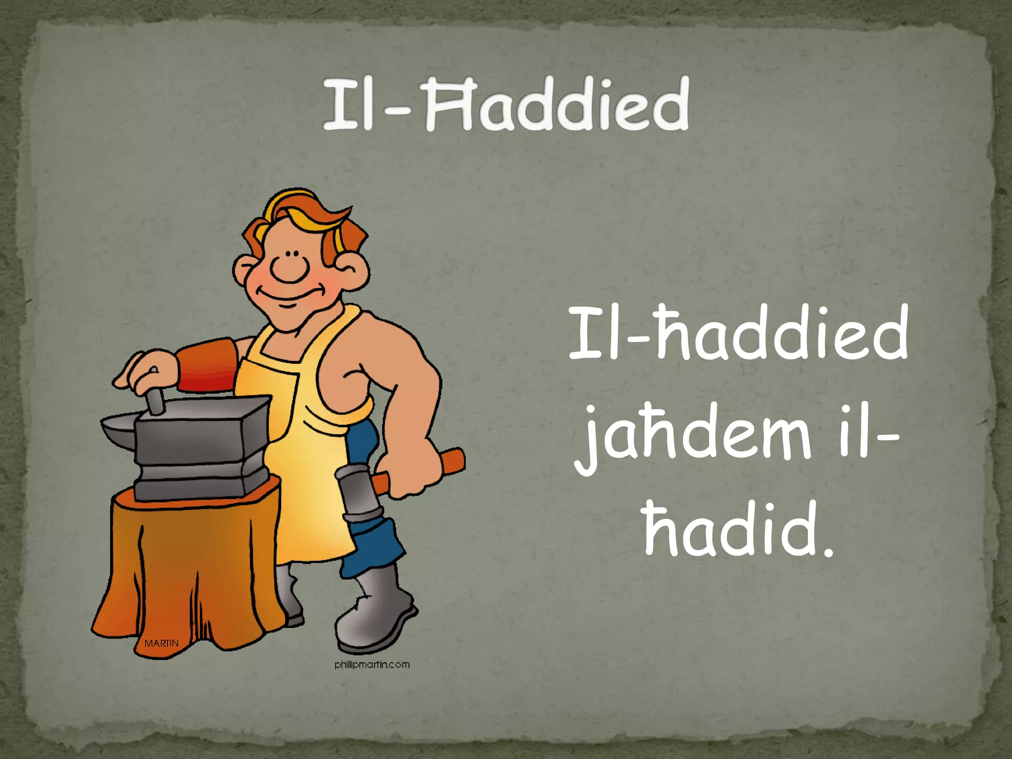 Snajja’ u xogħlijiet tradizzjonali | PPT