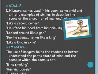 Snake by D.H. Lawrence | PPTX