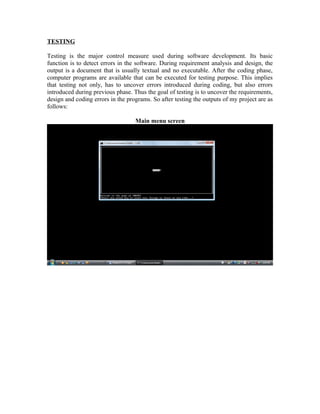 Snake game implementation in c | DOC