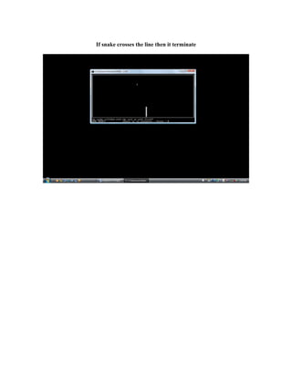 Snake game implementation in c | DOC