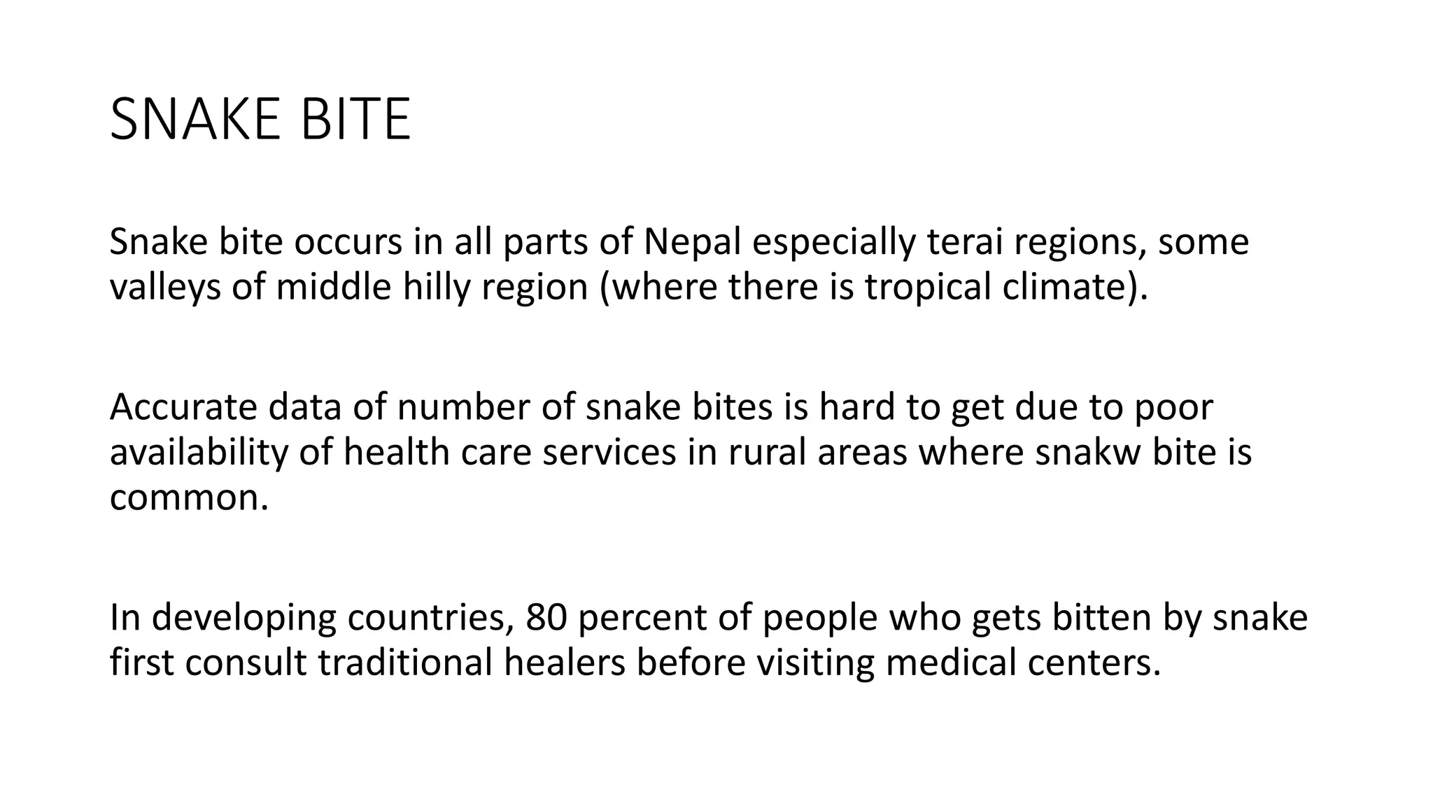SNAKE AND INSECT BITE and its management which is a great topic.pptx