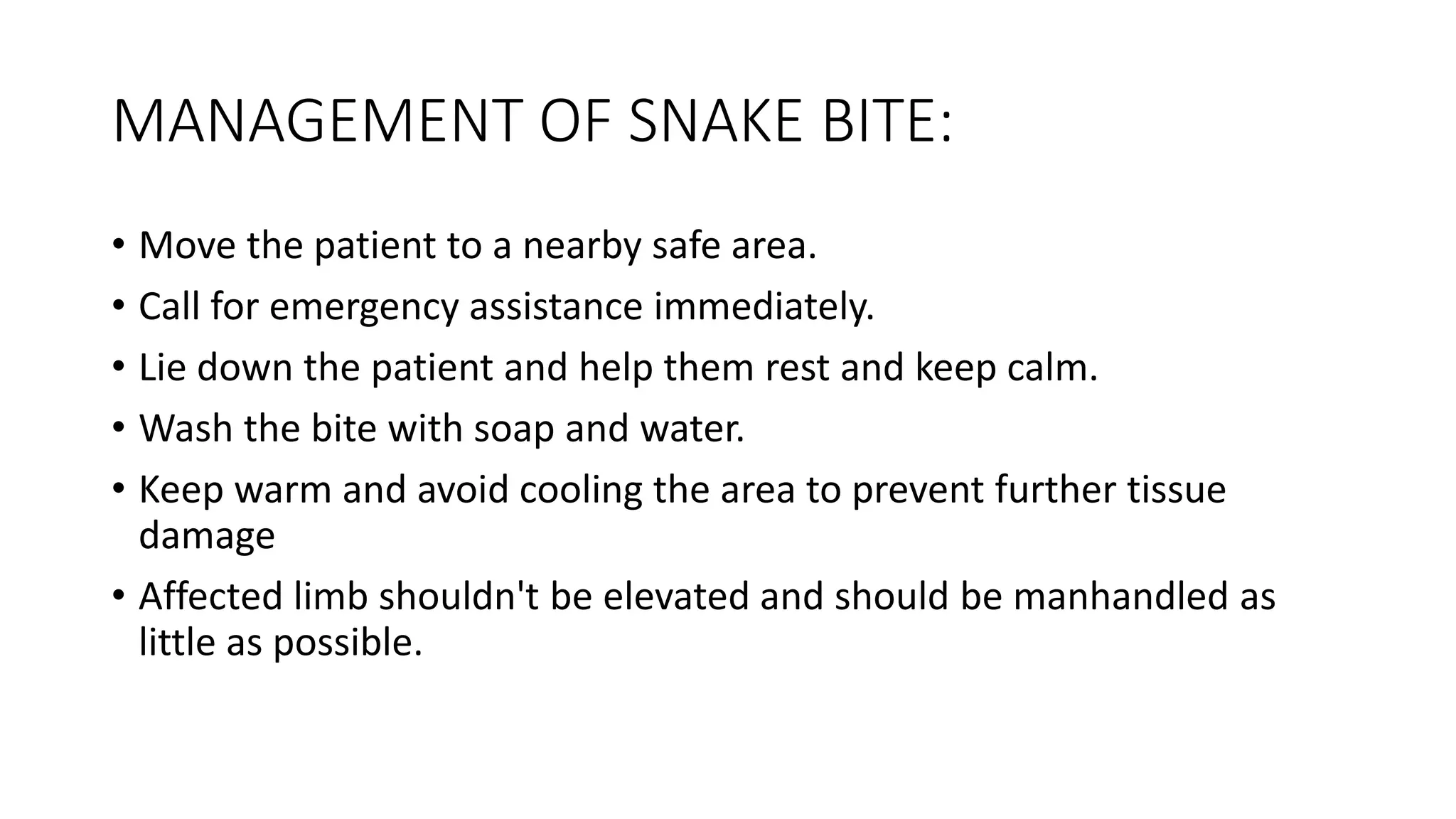 SNAKE AND INSECT BITE and its management which is a great topic.pptx