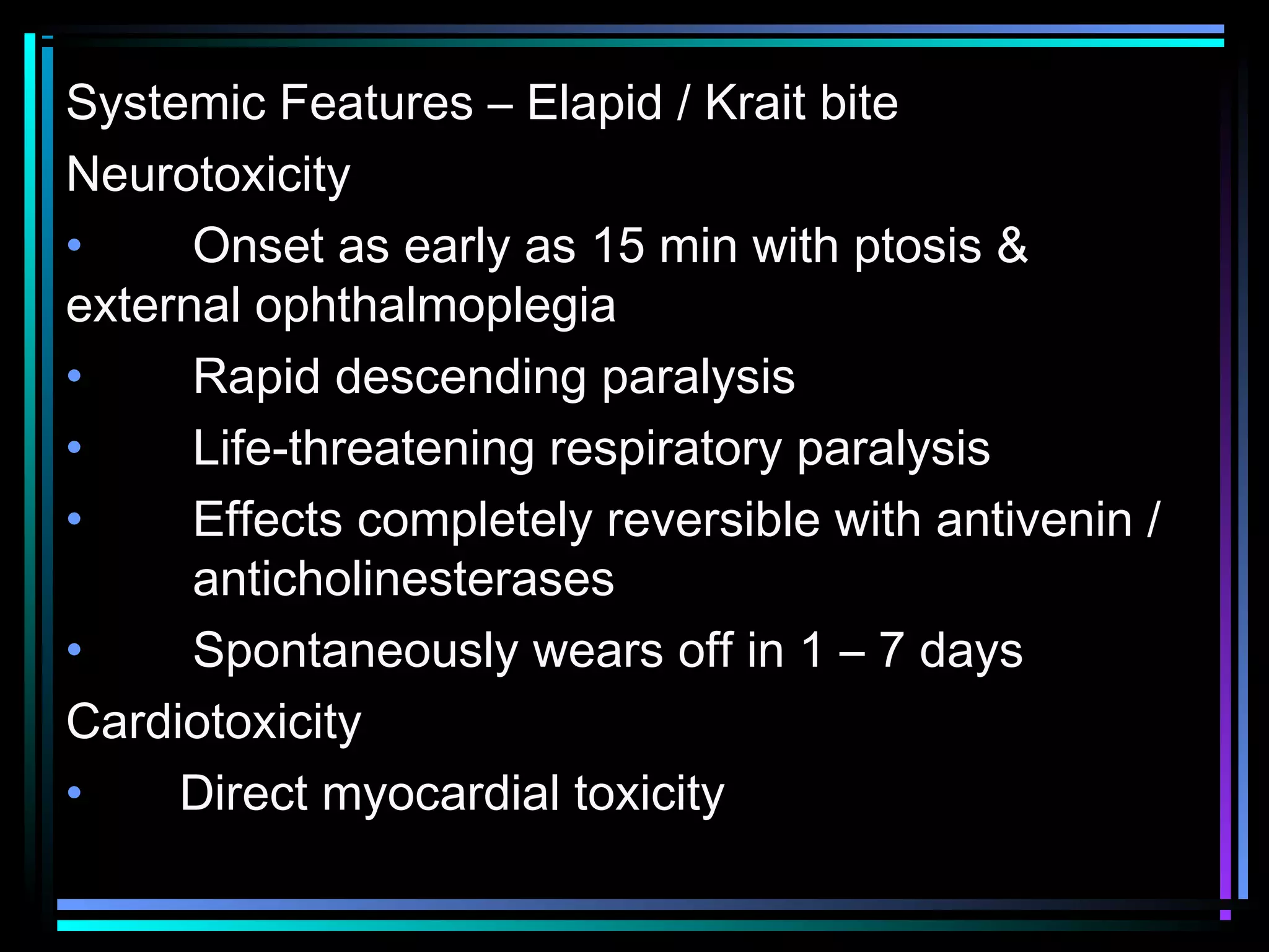 Snakebite | PPT