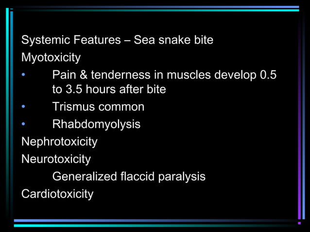 Snakebite | PPT | First Aid | Injuries