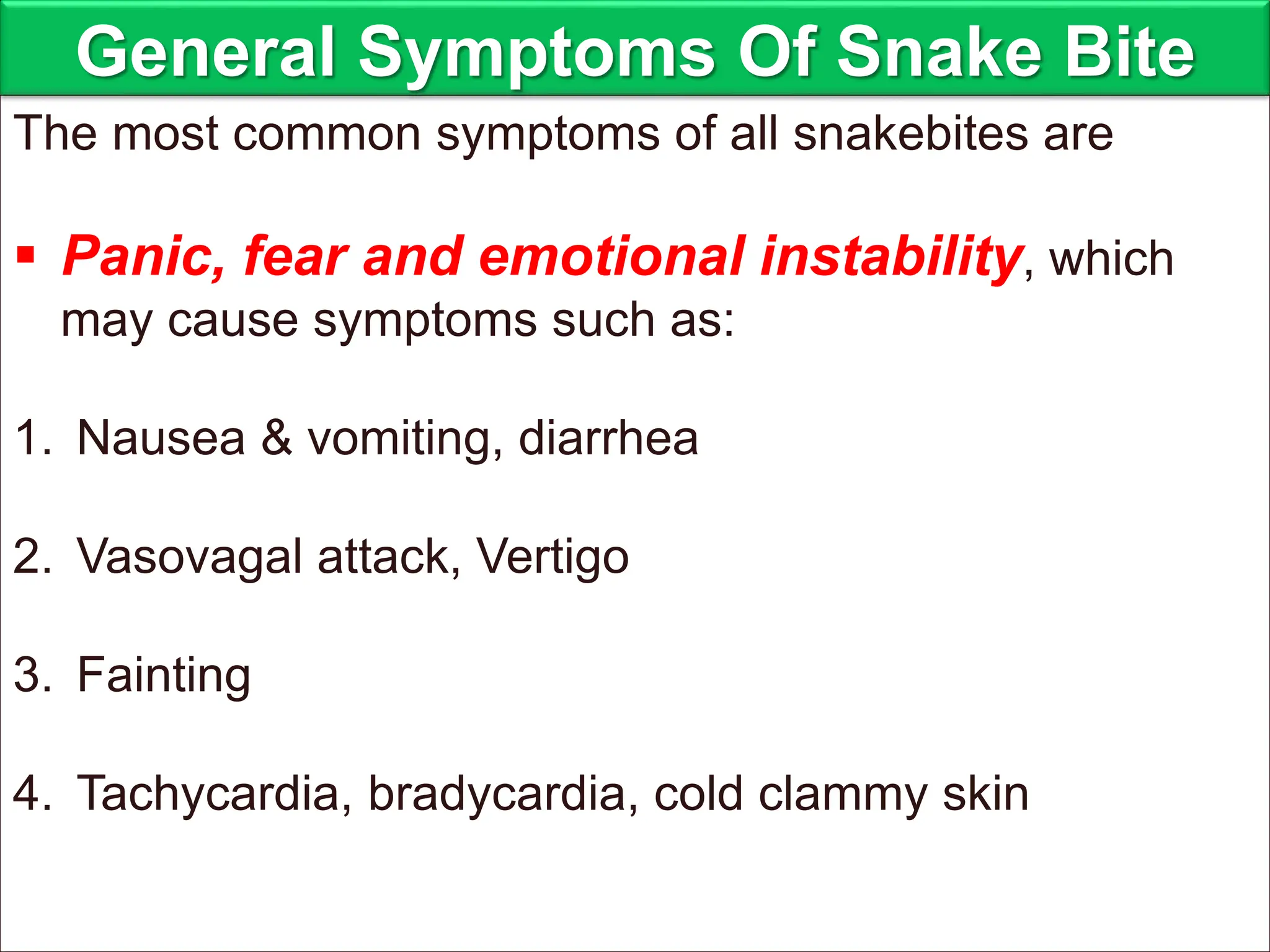 "Venomous Encounters: Understanding the Physiology, Treatment, and ...