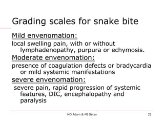 A slide in the management SNAKE BITE.pdf