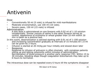 A slide in the management SNAKE BITE.pdf