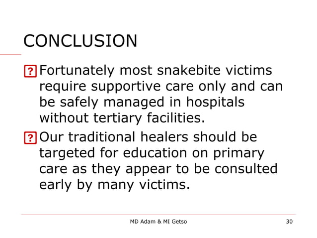 A slide in the management SNAKE BITE.pdf