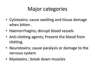 The Management of Snake bite - Copy.pptx