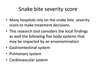 The Management of Snake bite - Copy.pptx