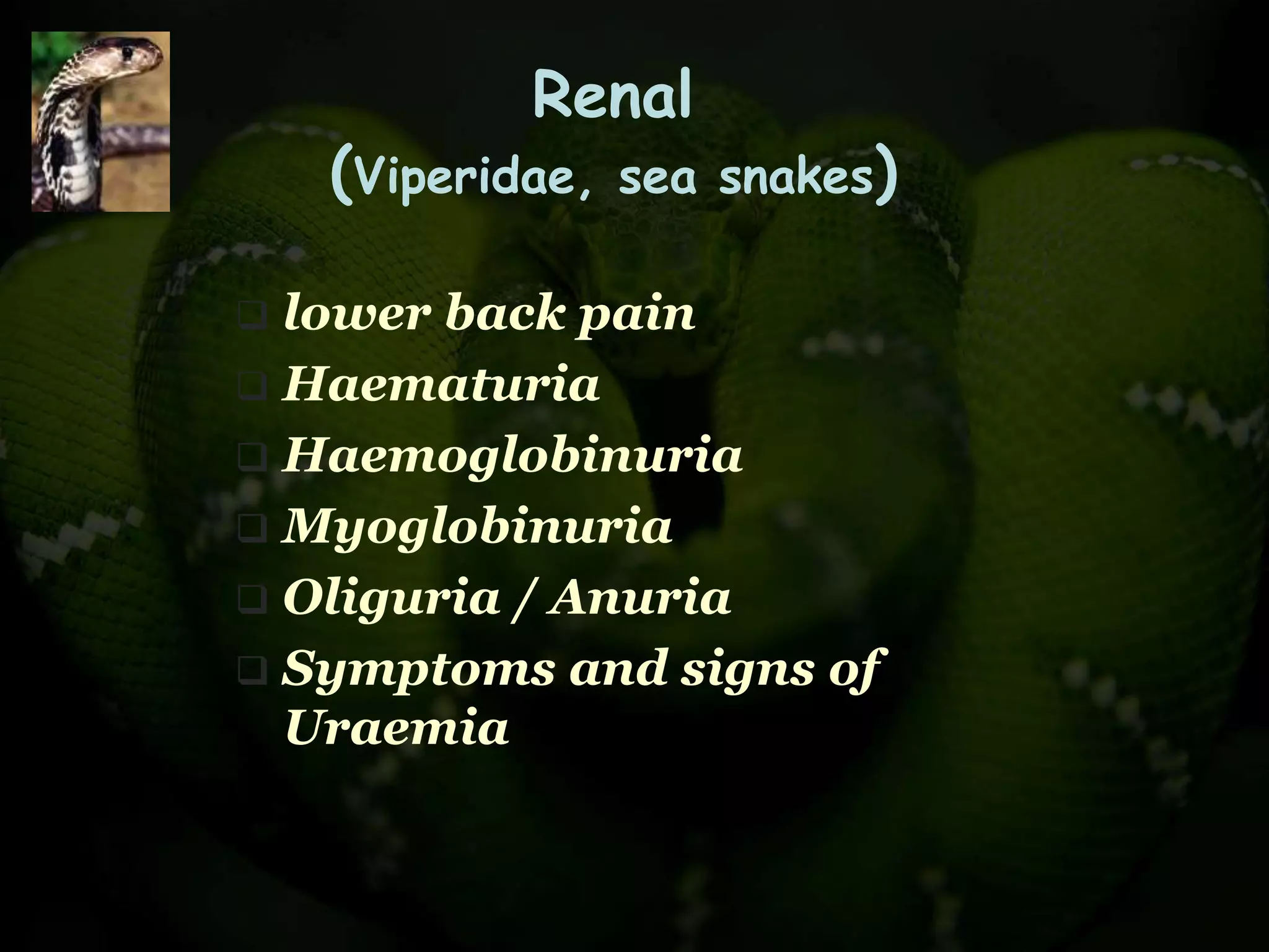 Snake bite and its management- Mayank Kumar Dubey (Forensic/DNA Expert ...