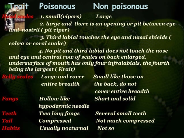 Snake bite and its management- Mayank Kumar Dubey (Forensic/DNA Expert ...