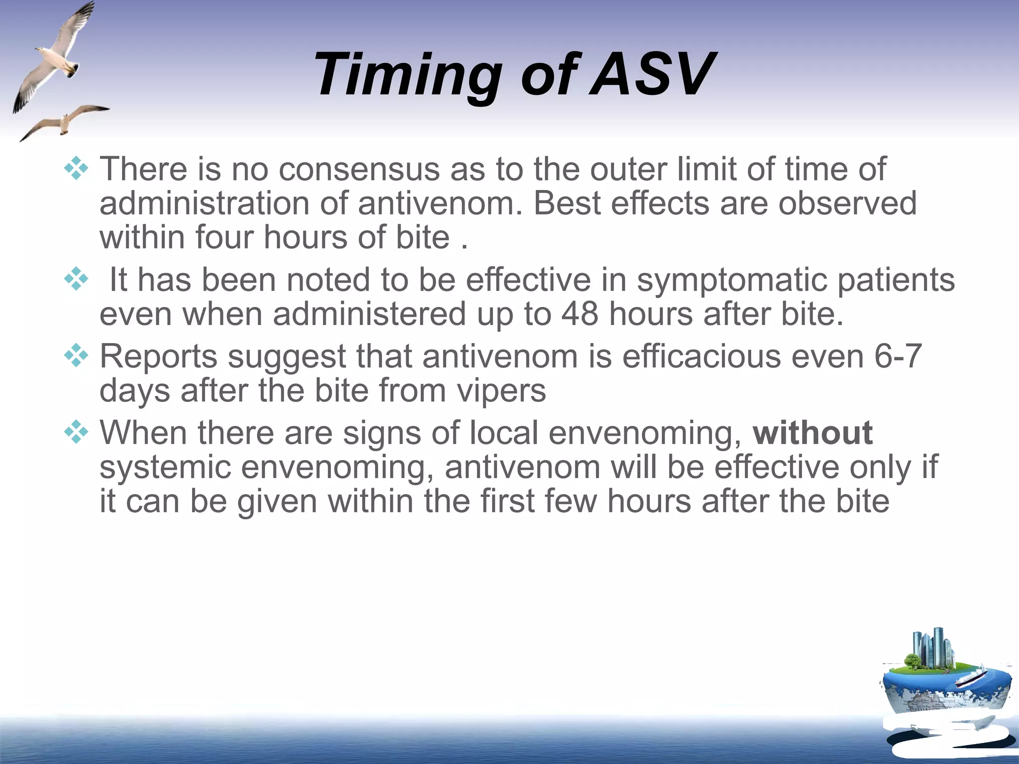 Snake Bite Icu Management | PPT