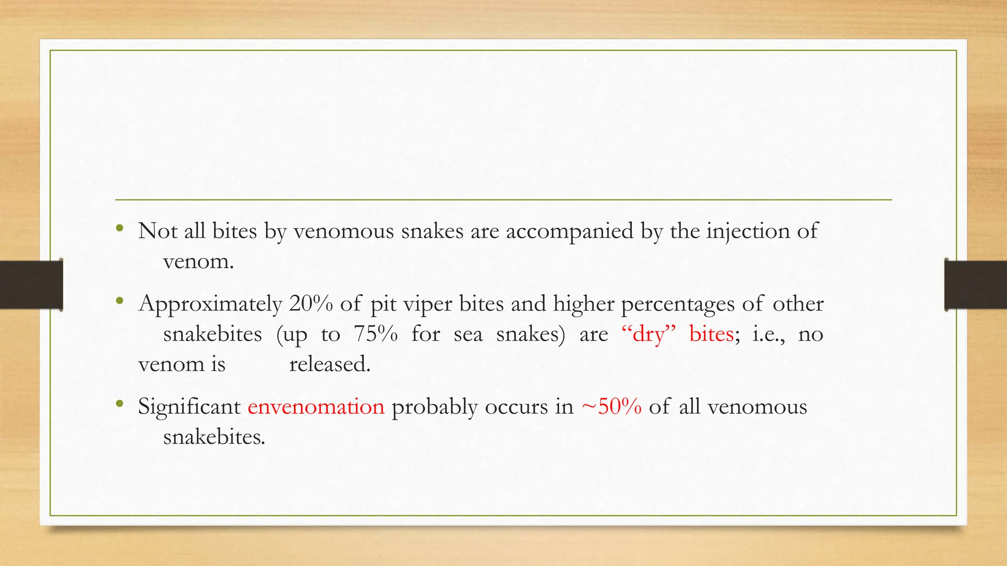 SNAKE BITE M.pptx FOR UTTARIKA SIR SO ASCCEPT THIS | PPTX