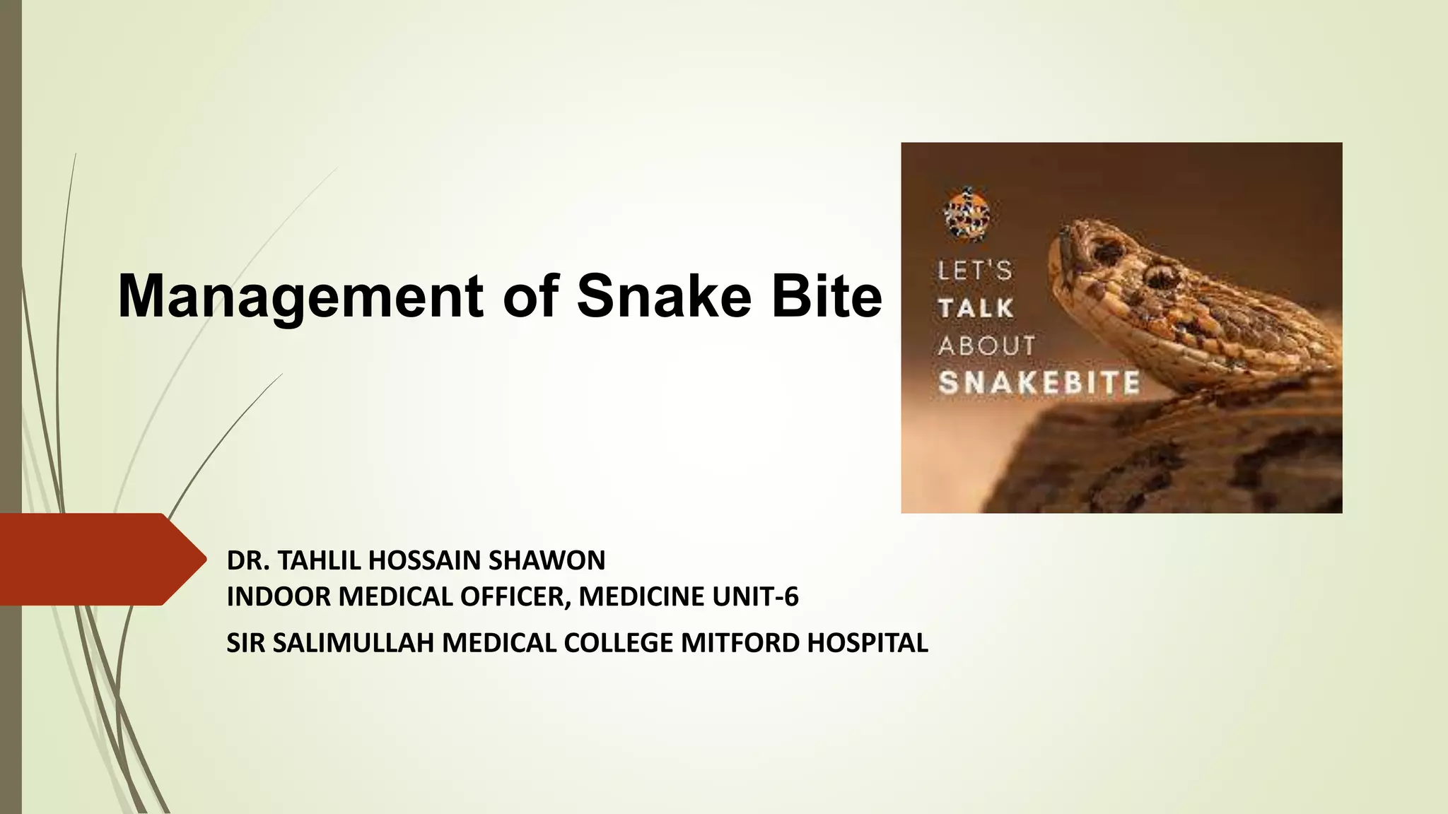 Snake Bite Management Bangladesh.pptx
