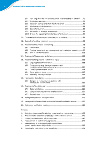 Snake bite management | PDF