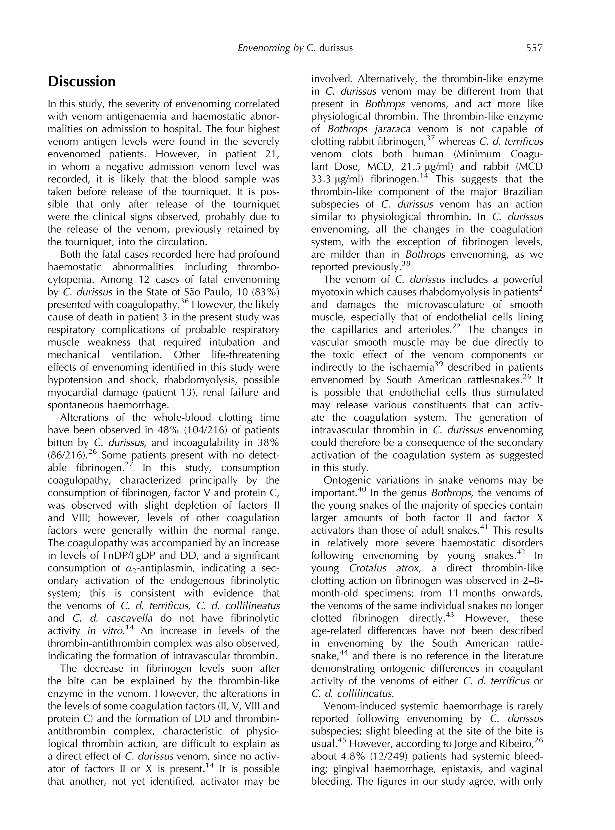 Snake Bite Oxford Journal | PDF