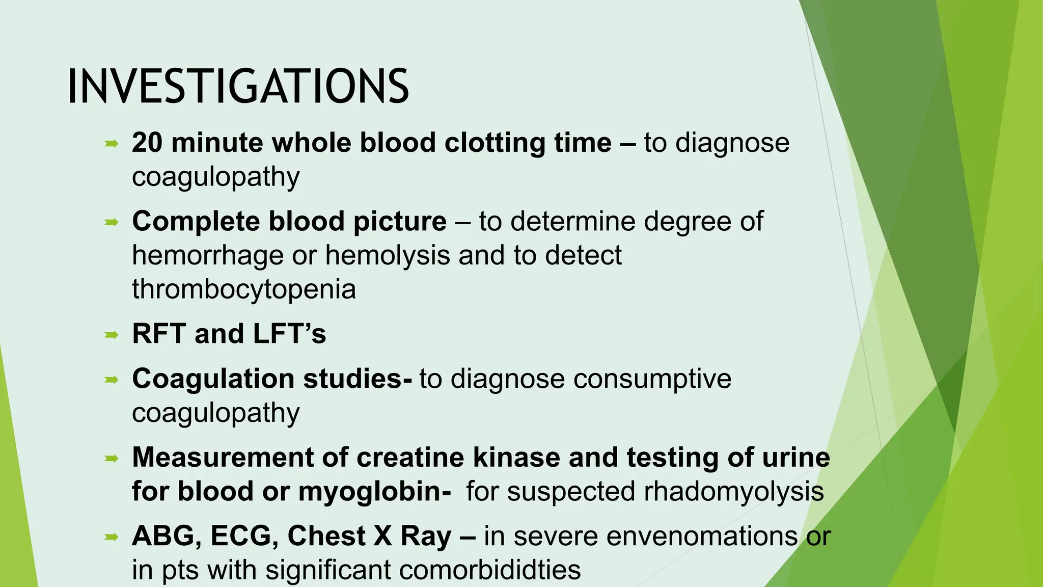 SNAKE BITE presentation... Ppt.......... | PPTX