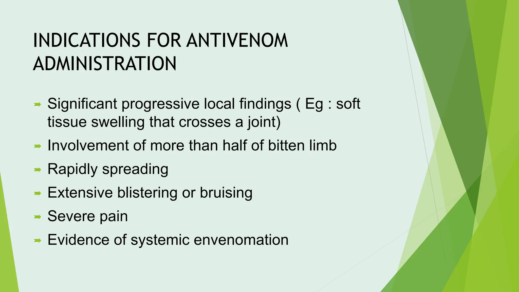 SNAKE BITE presentation... Ppt.......... | PPTX