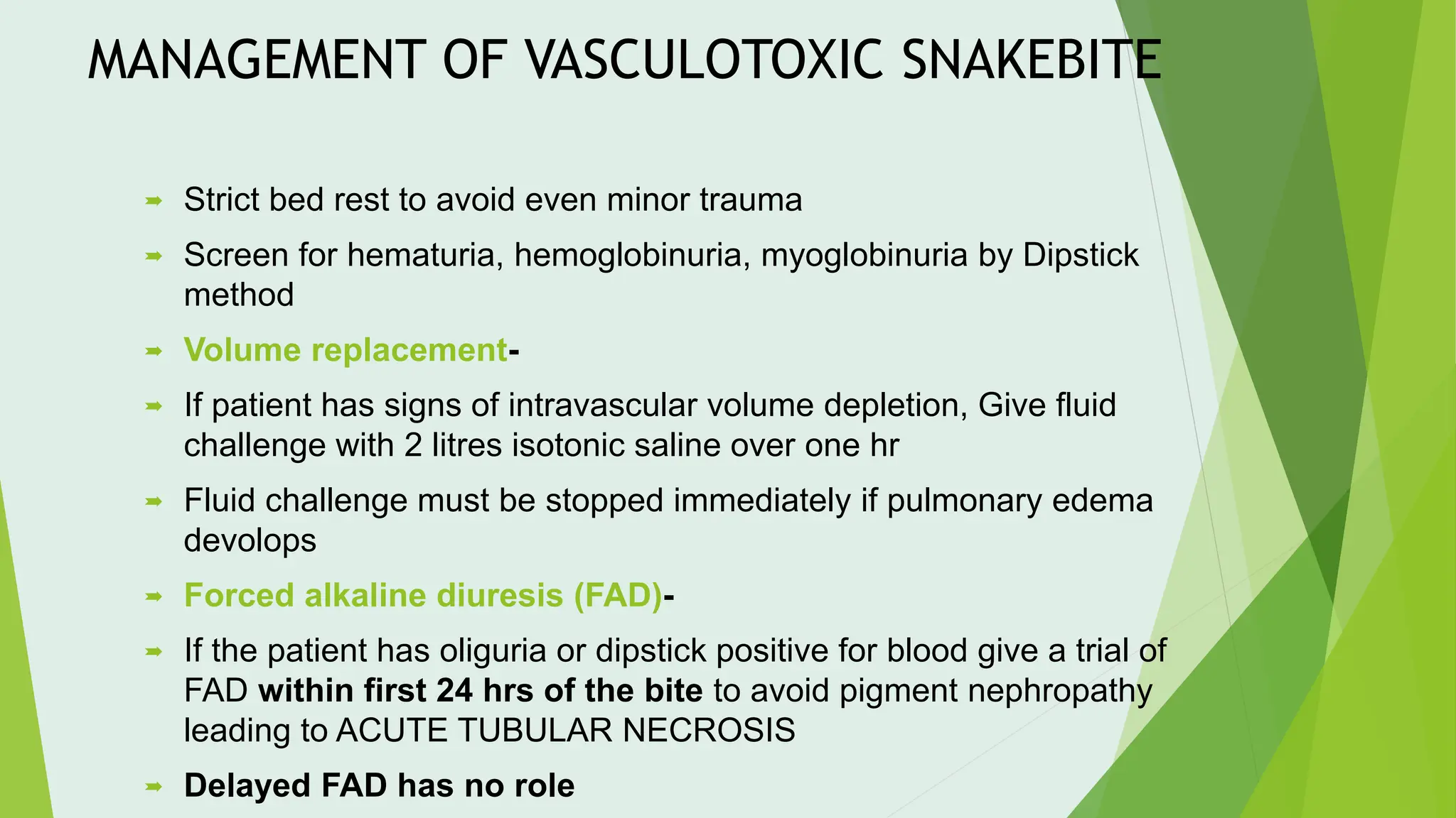 SNAKE BITE presentation... Ppt.......... | PPTX