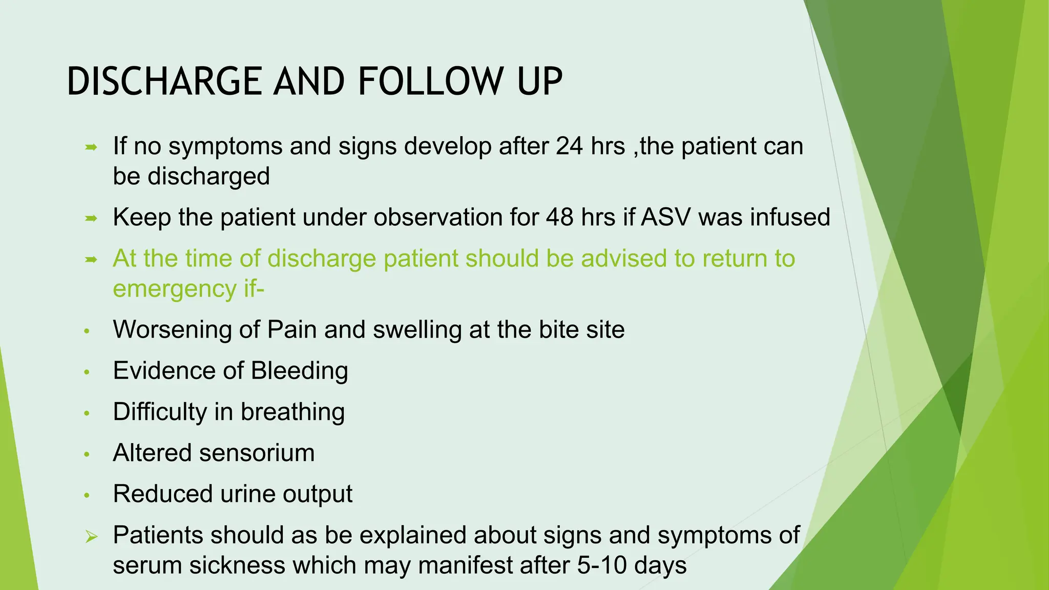 SNAKE BITE presentation... Ppt.......... | PPTX