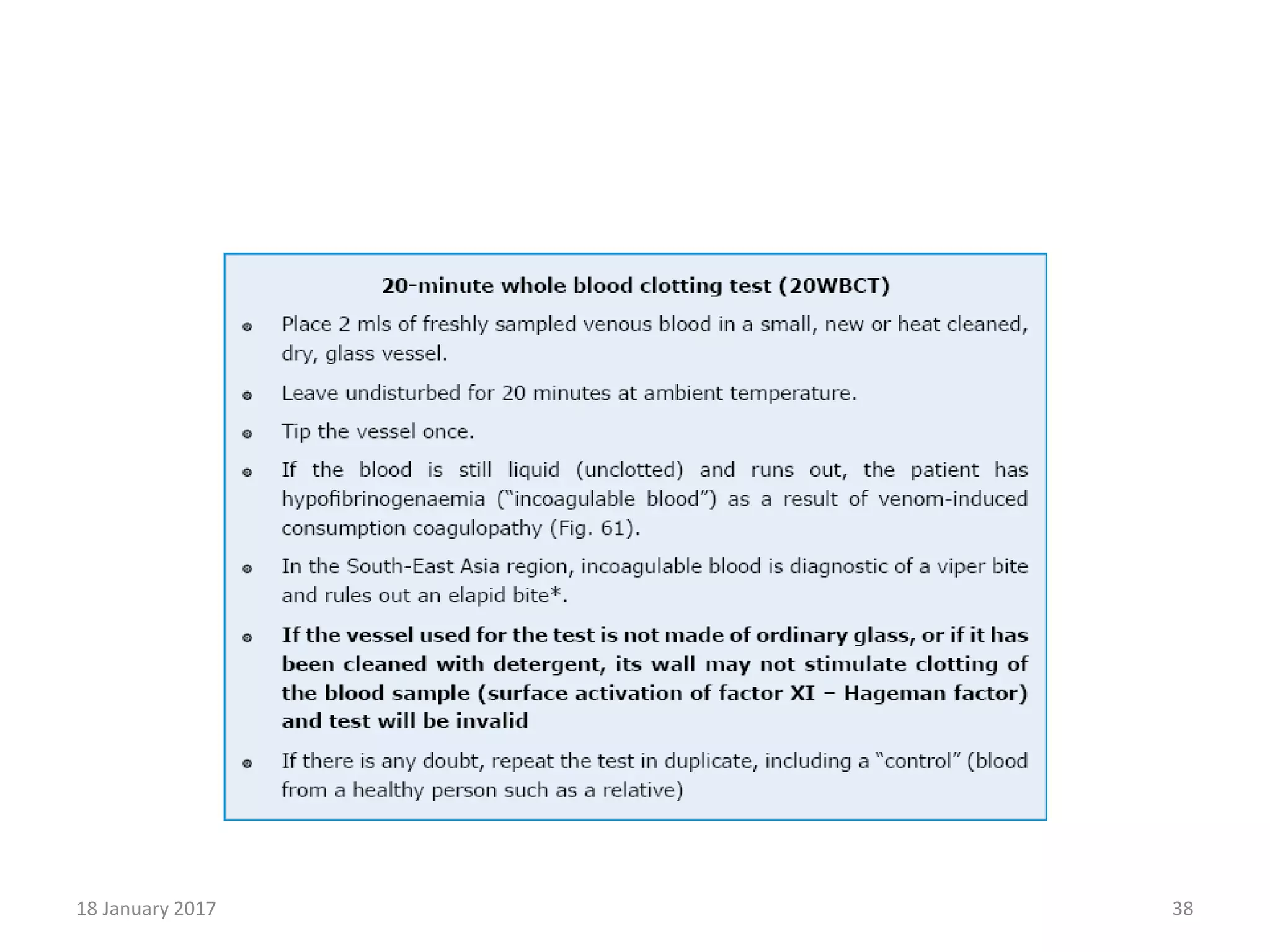 Snake bite protocol | PPT