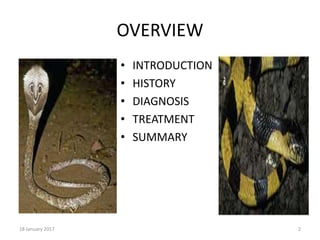 Snake bite protocol | PPT