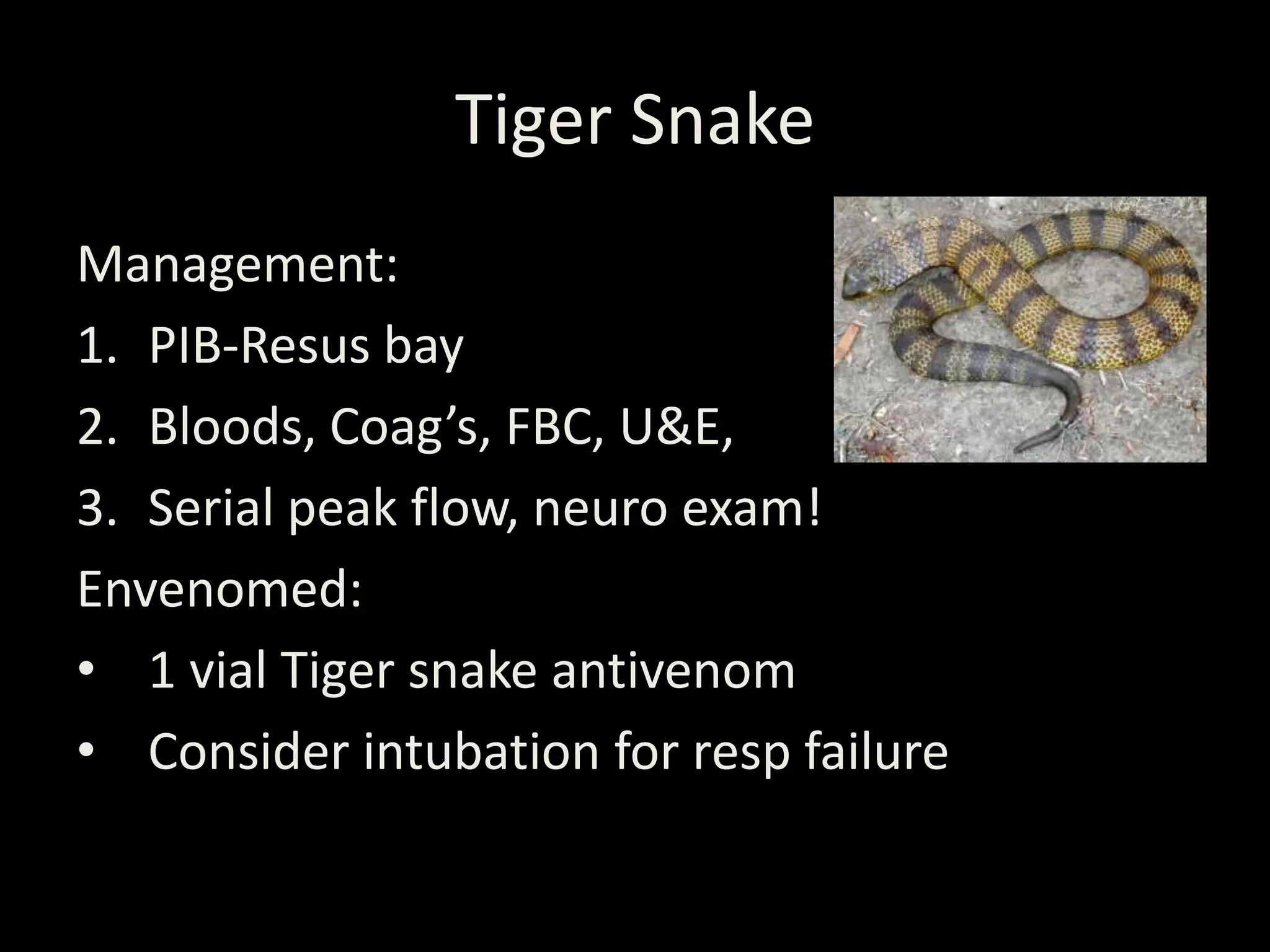 Snake Bite Management for the ED Nurse | PPTX | First Aid | Injuries
