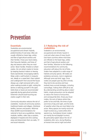 Snake bite who guidelines | PDF