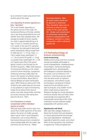 Snake bite who guidelines | PDF