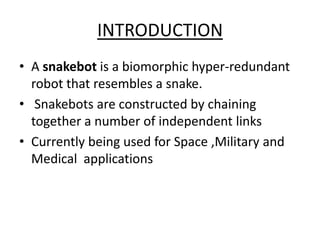Snakebot | PPTX