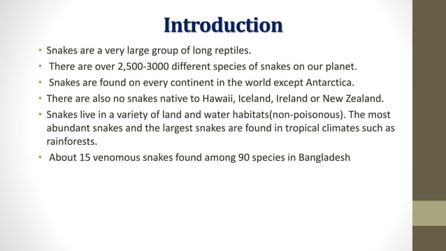 Snake farming | PPT