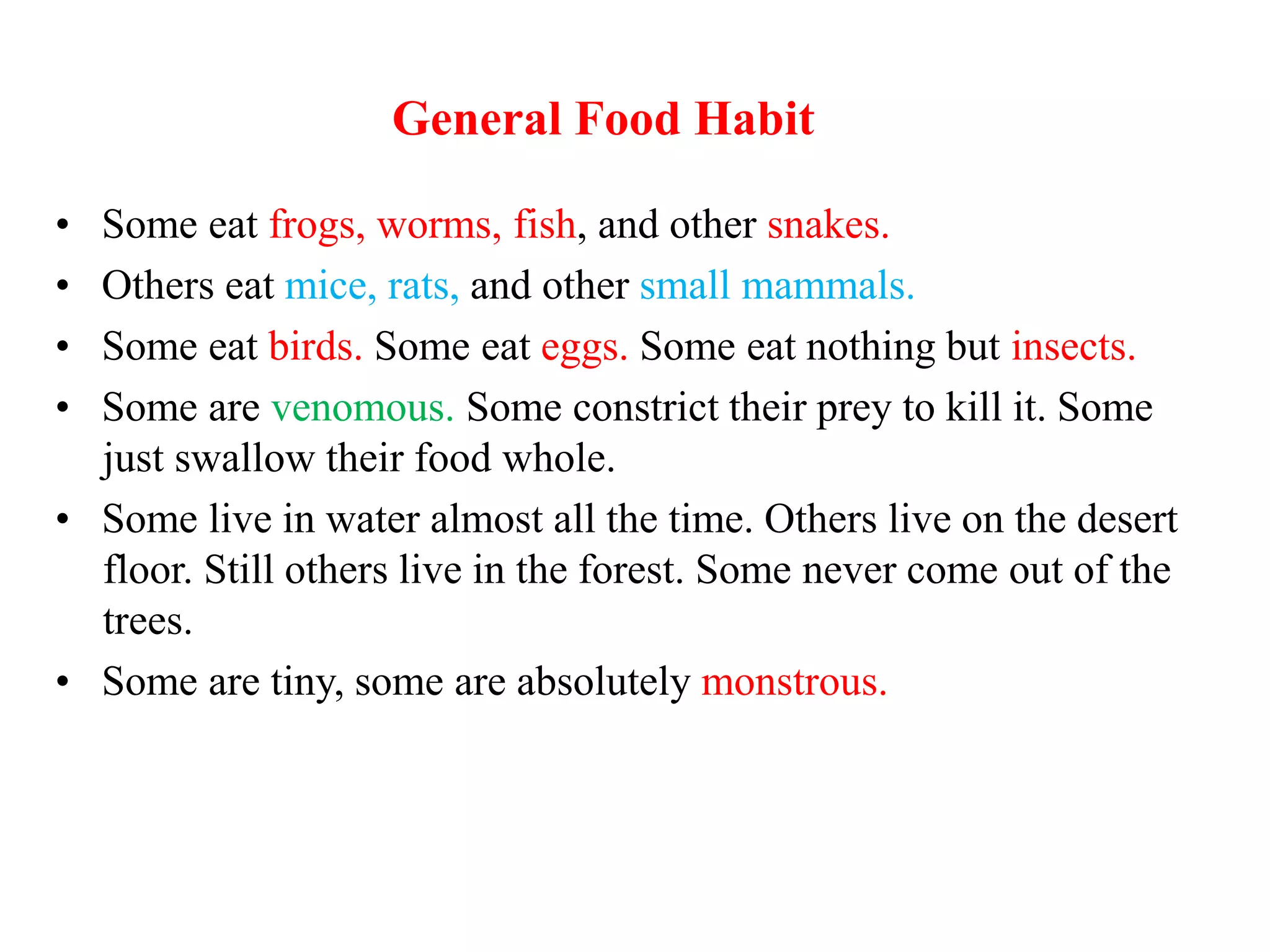 Snake farming slide | PPTX | Agriculture | Industries