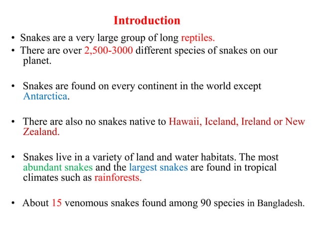 Snake farming slide | PPTX | Agriculture | Industries