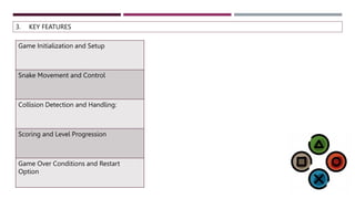PowerPoint Presentation For Snake Game Project In Java | PPTX