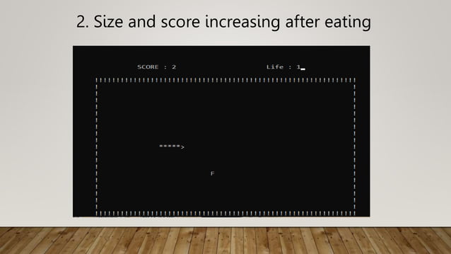 Snake Game using computer graphics in c and c++ | PPTX