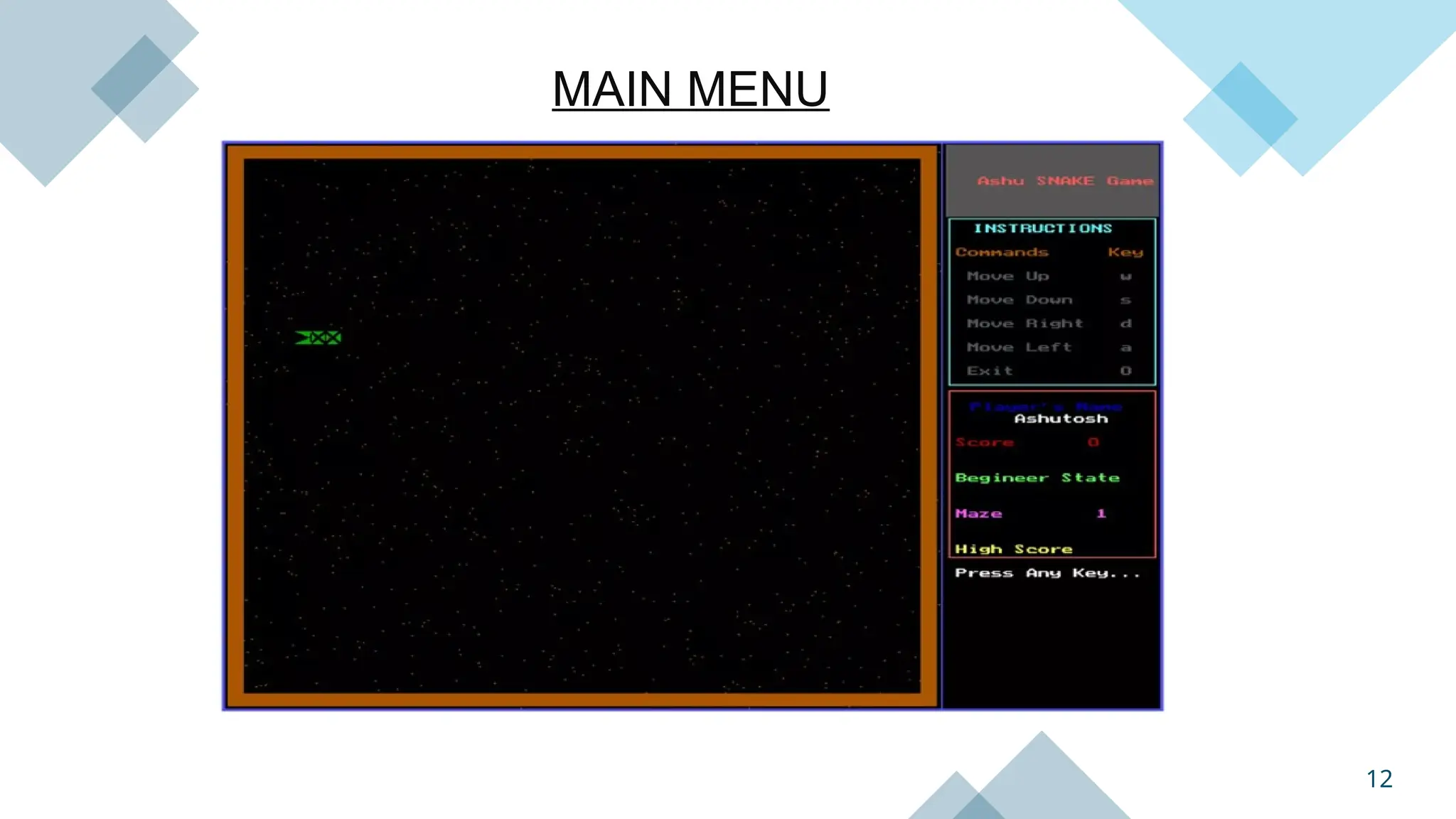 Snake_game presentation-1.pptx in whitho to | PPTX