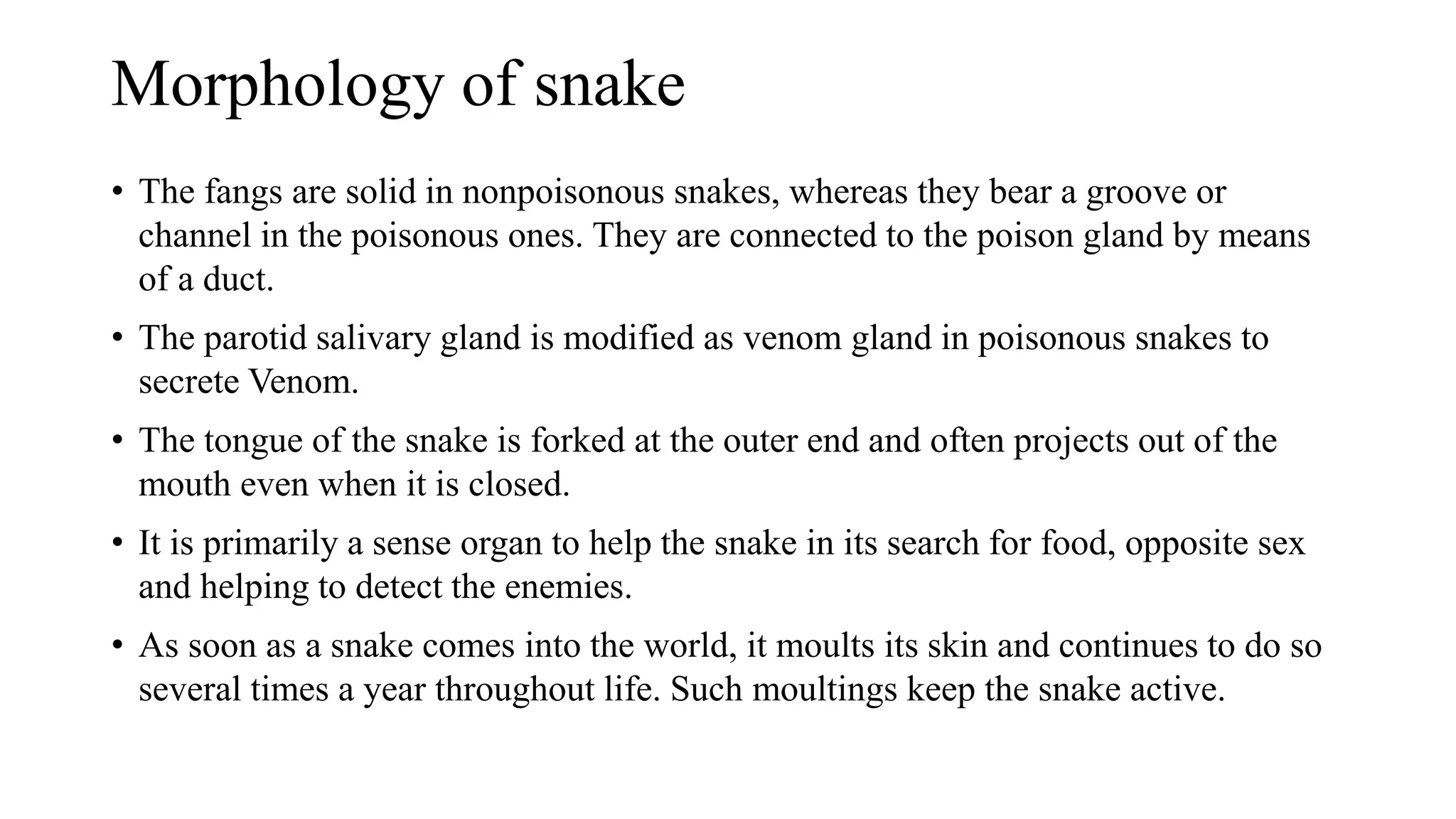 Snake poison | PPTX
